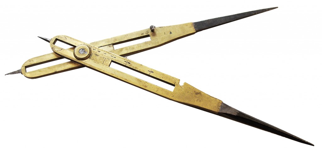 Compasso di riduzione. Seconda metà XIX° secolo.