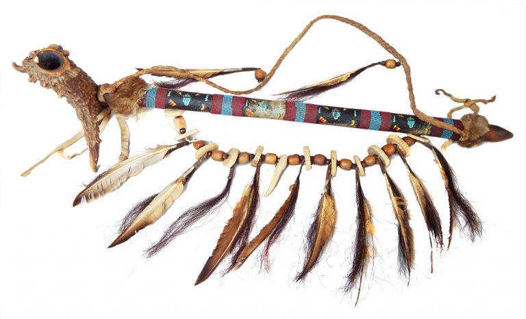 Chanupa o calumet, pipa sacra Navajo